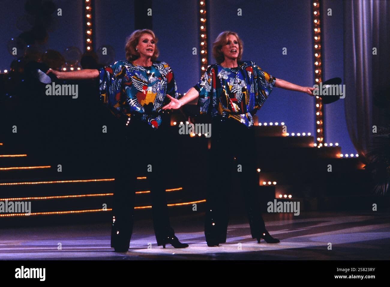 Kessler Zwillinge, Alice und Ellen Kessler, deutsche Show Stars ...