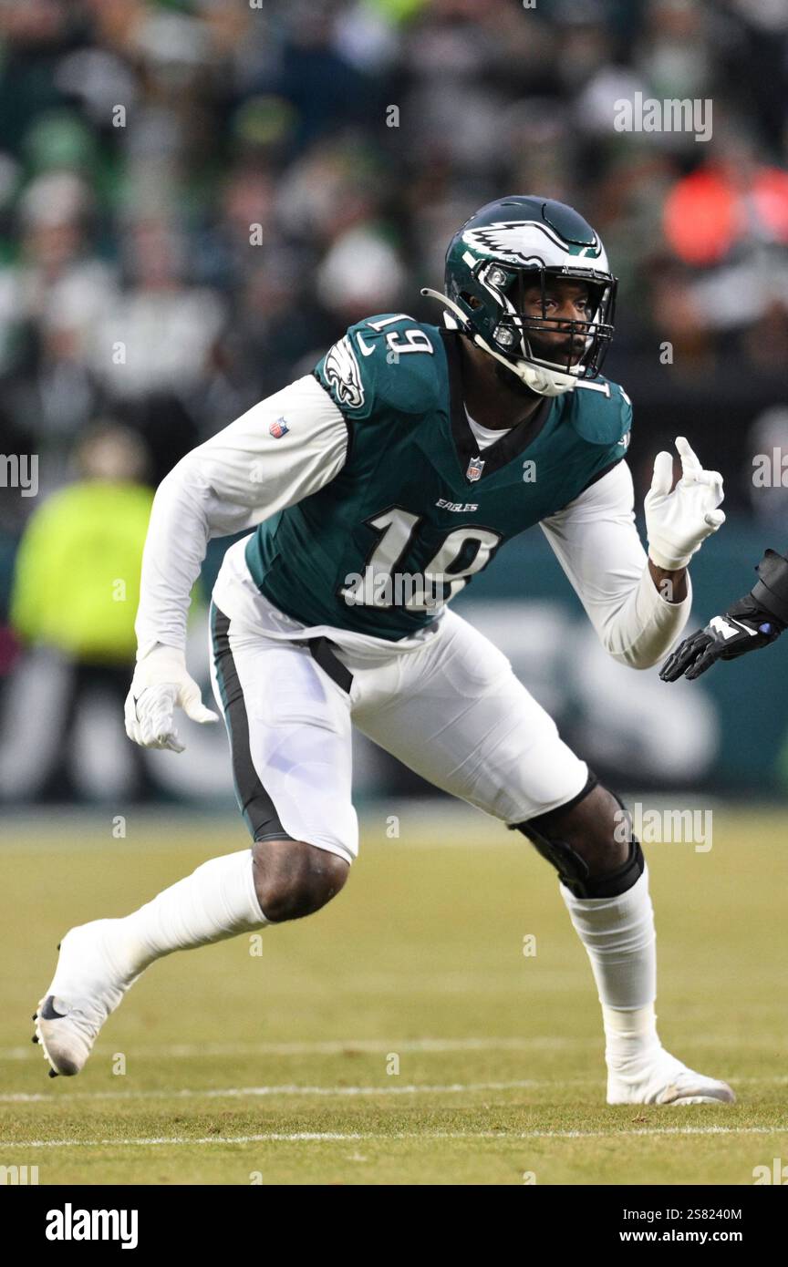 Philadelphia Eagles linebacker Josh Sweat (19) in action during the ...
