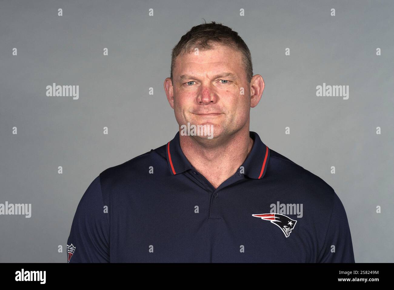 FILE - Scott Peters of the New England Patriots NFL football team poses ...