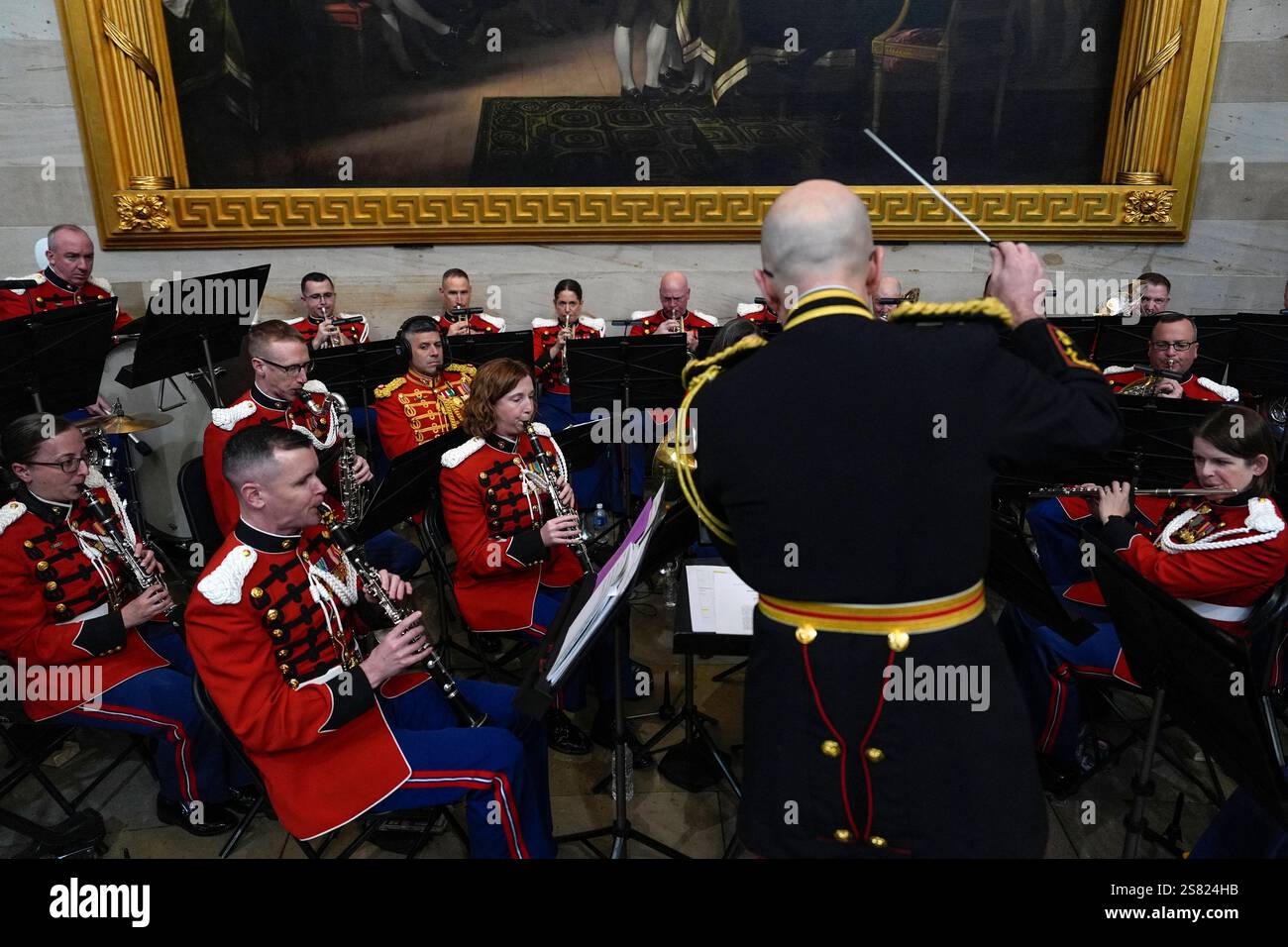 Director of "The President's Own" U.S. Marine Band, Lt. Col. Ryan ...