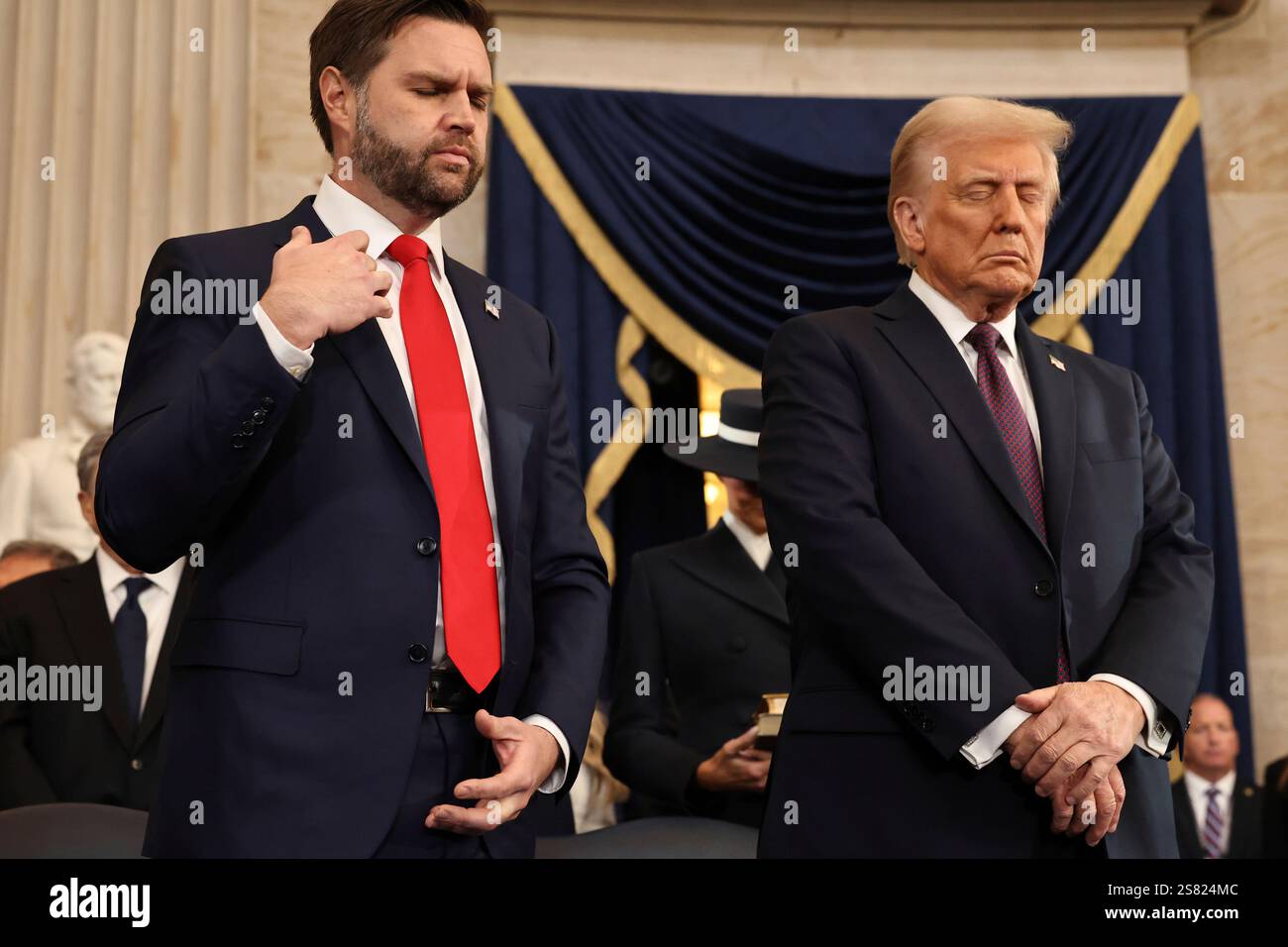 Washington, DC. 20th Jan, 2025. WASHINGTON, DC - JANUARY 20: U.S. Vice ...