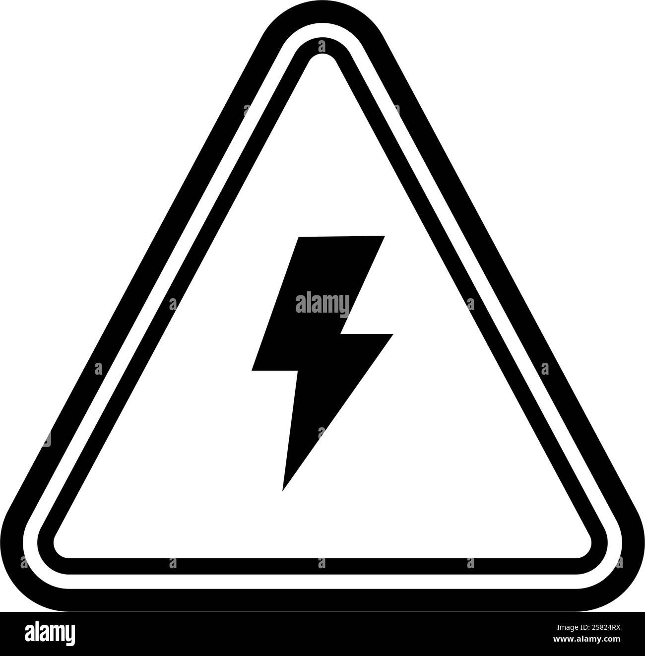 warning electrical device, electricity Stock Vector Image & Art - Alamy