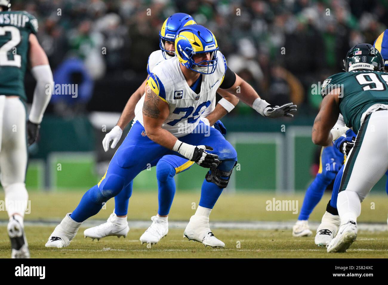 Los Angeles Rams offensive tackle Rob Havenstein (79) in action during ...