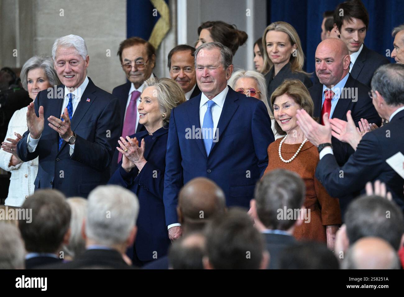 Dc, United States. 20th Jan, 2025. Former US President George W. Bush ...