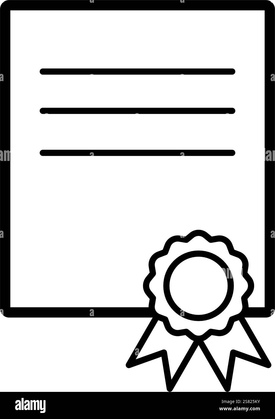 diploma - vector icon Stock Vector Image & Art - Alamy
