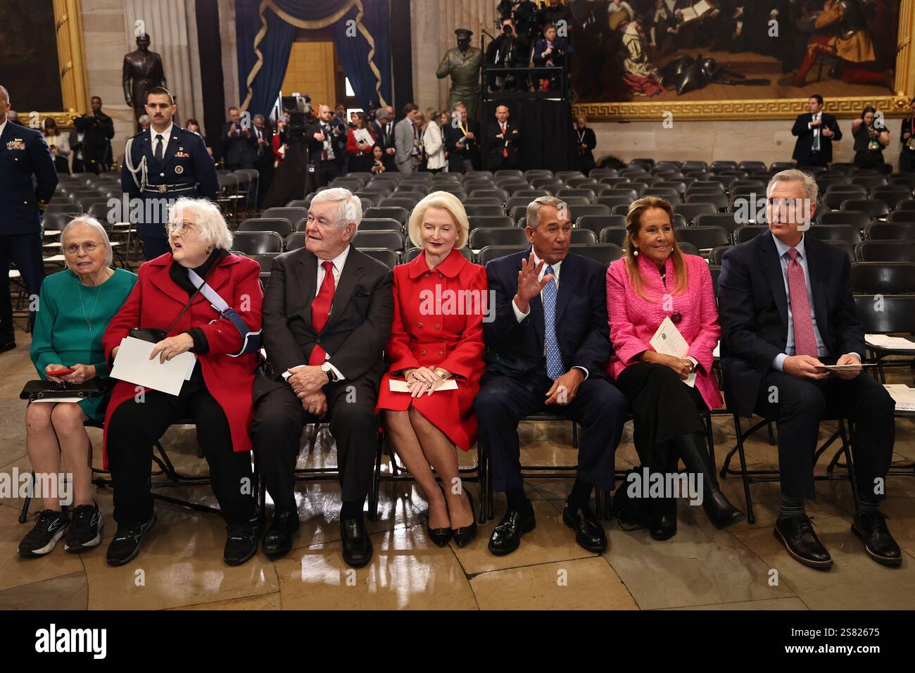 Washington, United States. 20th Jan, 2025. Former U.S. Speaker of the ...