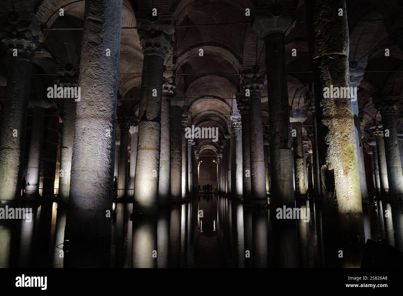 Basilica Cistern (Yerebatan Sarnıcı) an ancient underground water ...