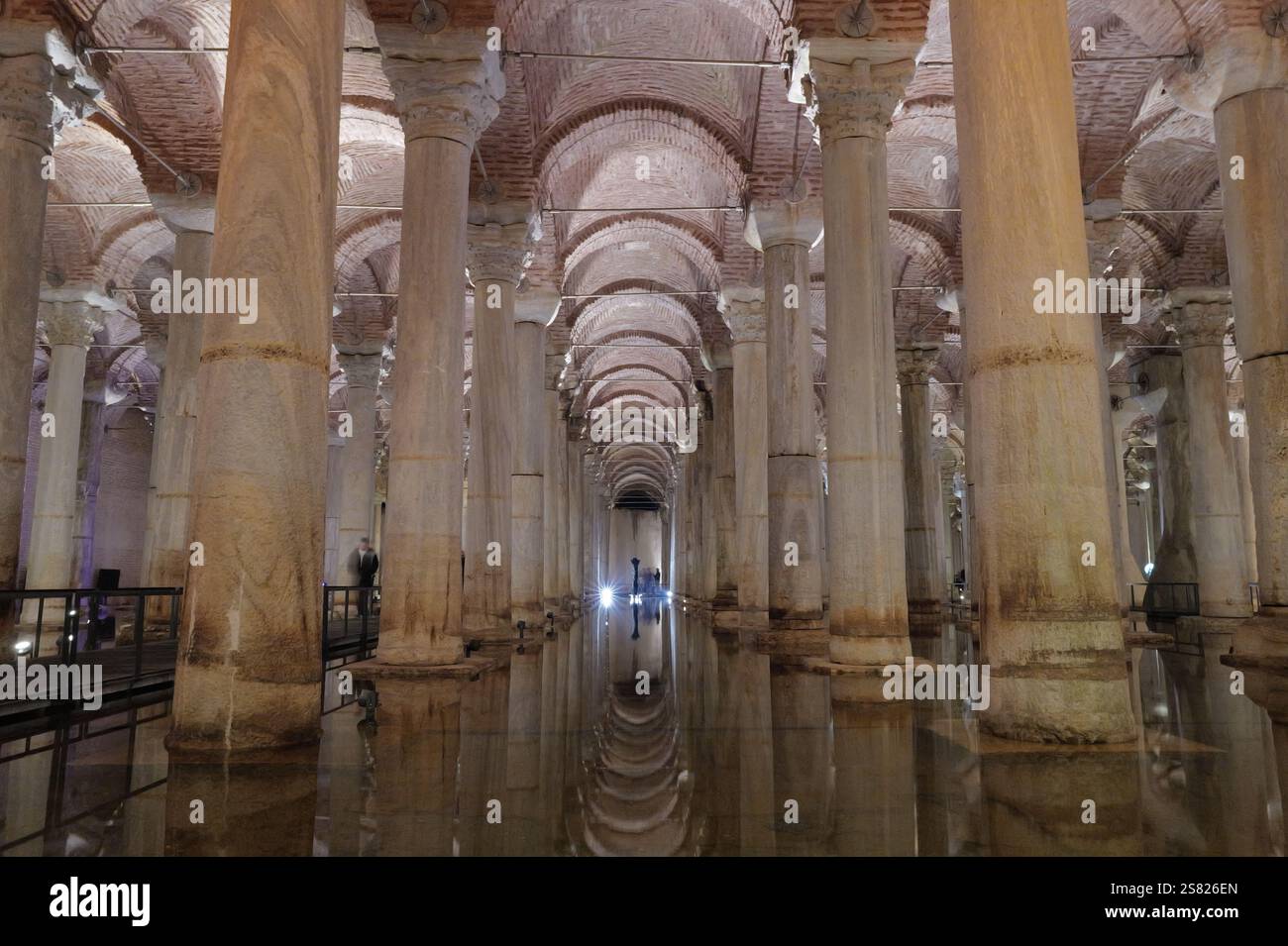 Basilica Cistern (Yerebatan Sarnıcı) an ancient underground water ...