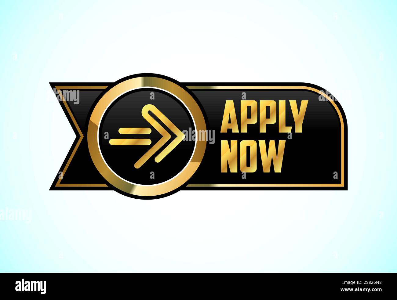 APPLY NOW button, Suitable for mobile app, and website UI design Stock ...