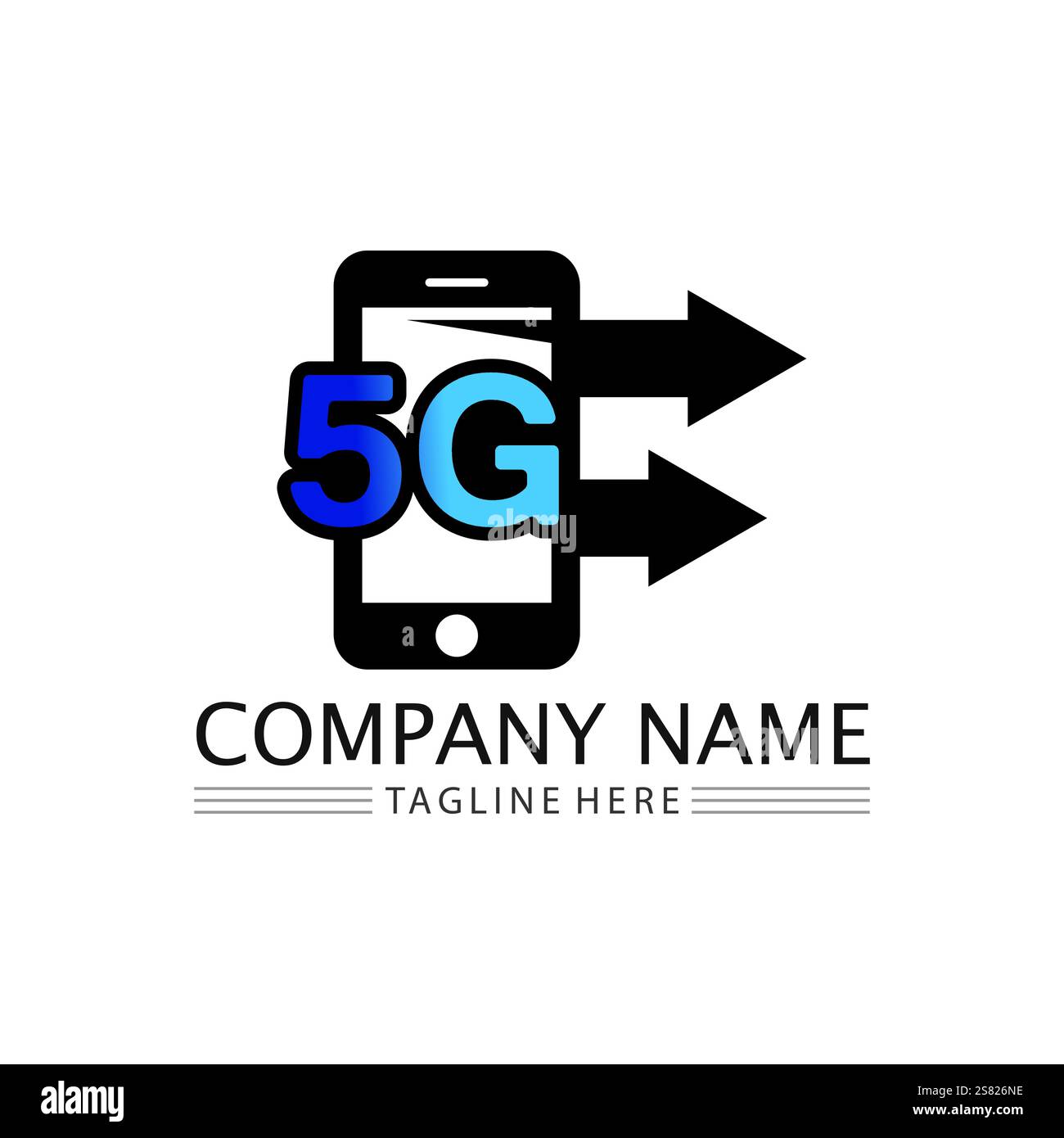 smart phone icon logo design and vector illustration Stock Vector Image ...