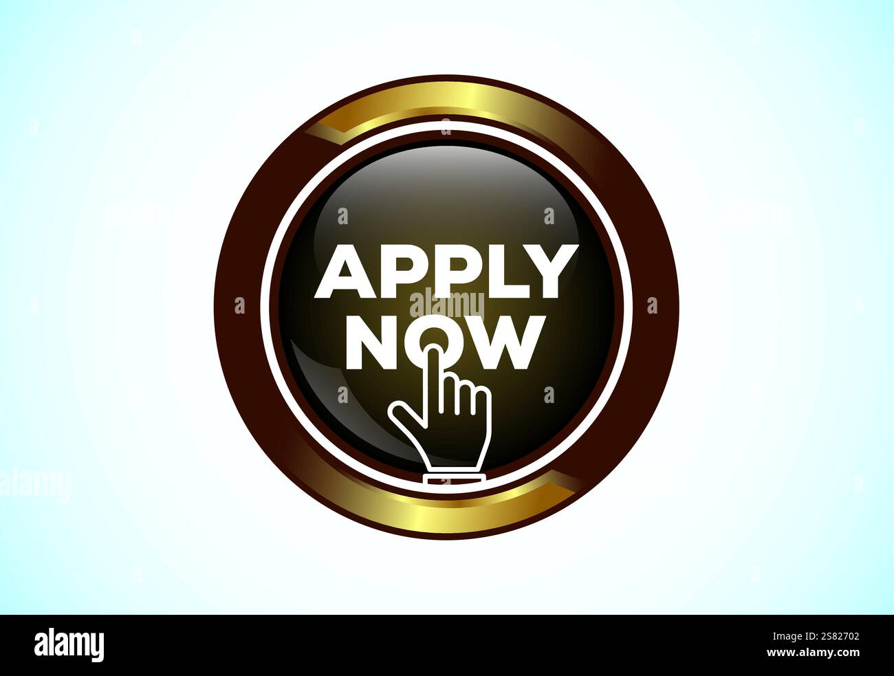 APPLY NOW button, Suitable for mobile app, and website UI design Stock ...
