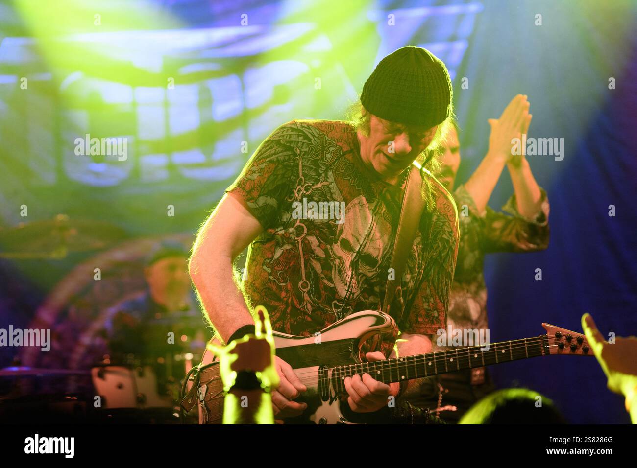 Munich, Germany, January 17th 2025: Herman Frank (Guitar) of Victory at ...