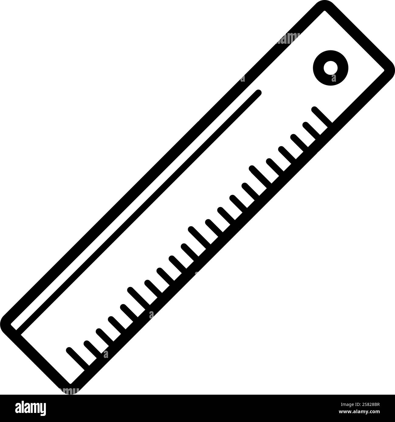 ruler - vector icon Stock Vector Image & Art - Alamy
