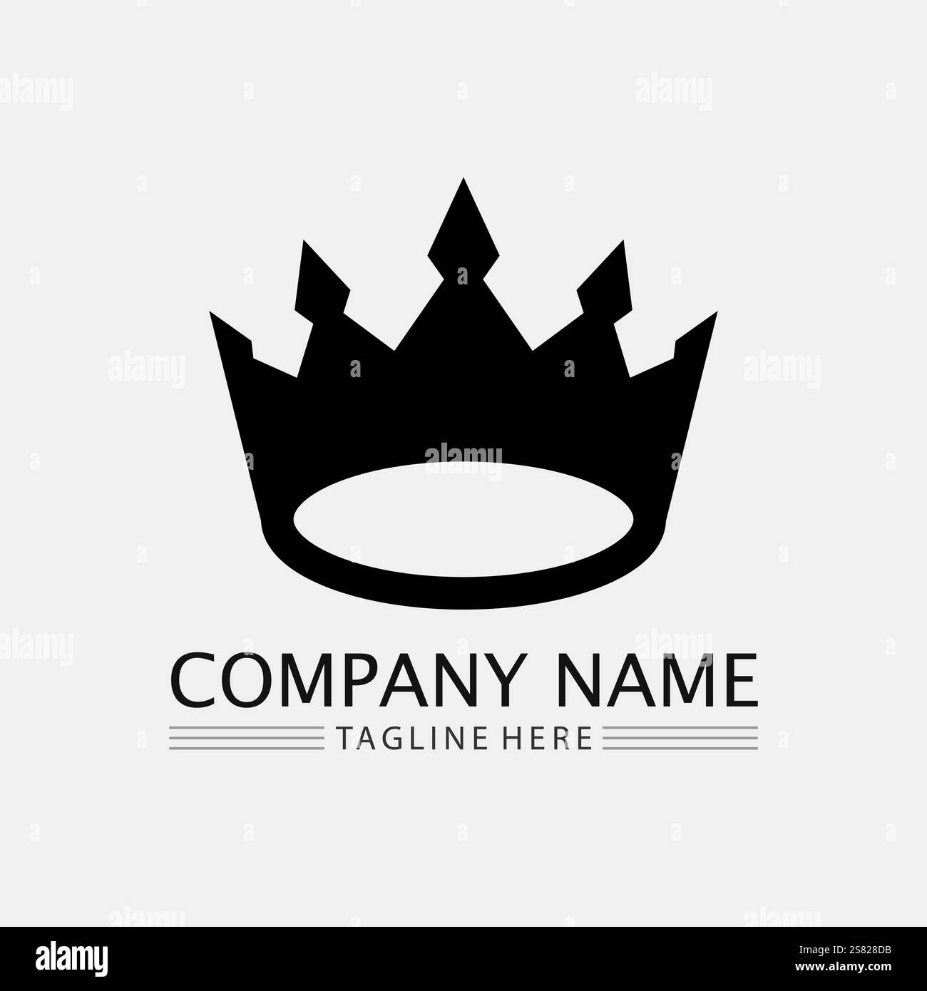Crown Logo and queen, king logo designTemplate vector illustration ...