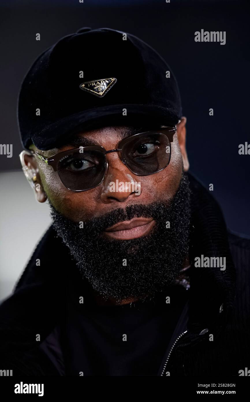 Paris, France. 19th Oct, 2024. French rapper Okou Gnakouri Kaaris talks ...