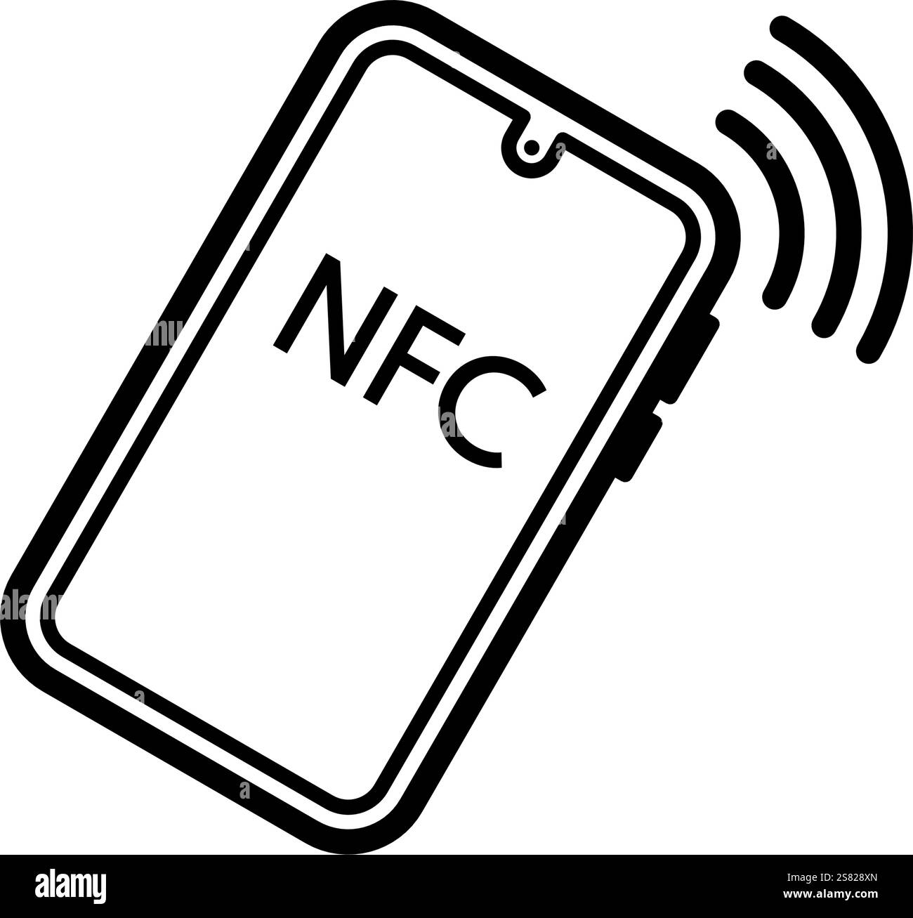 Paying mobile Black and White Stock Photos & Images - Alamy