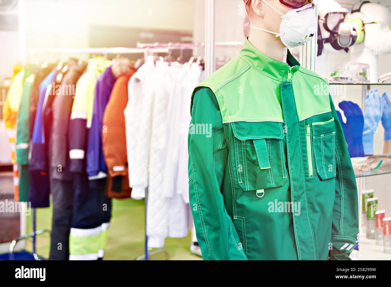 Blue work uniform hi-res stock photography and images - Alamy