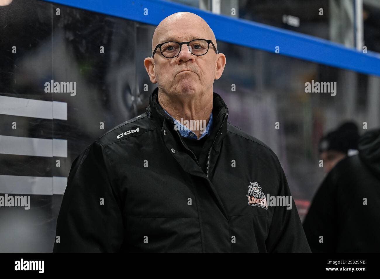 Tom Rowe (Chef-Trainer, Loewen Frankfurt). GER, Straubing Tigers vs ...
