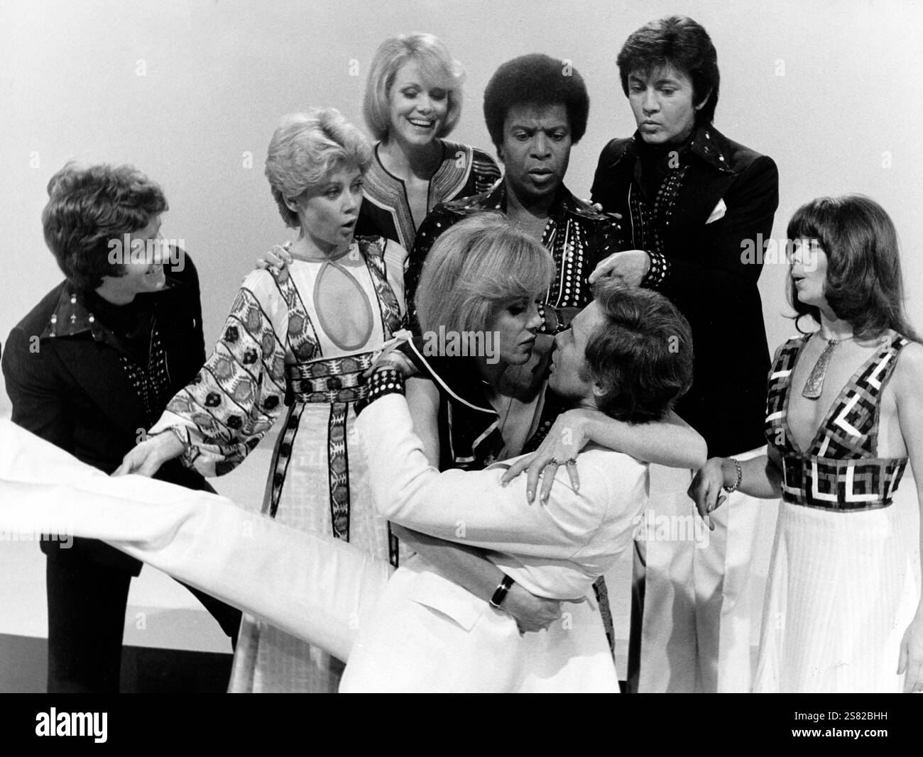 8x1 in Noten, Show mit PeterKraus (unten Mitte), Deutschland 1975 ...