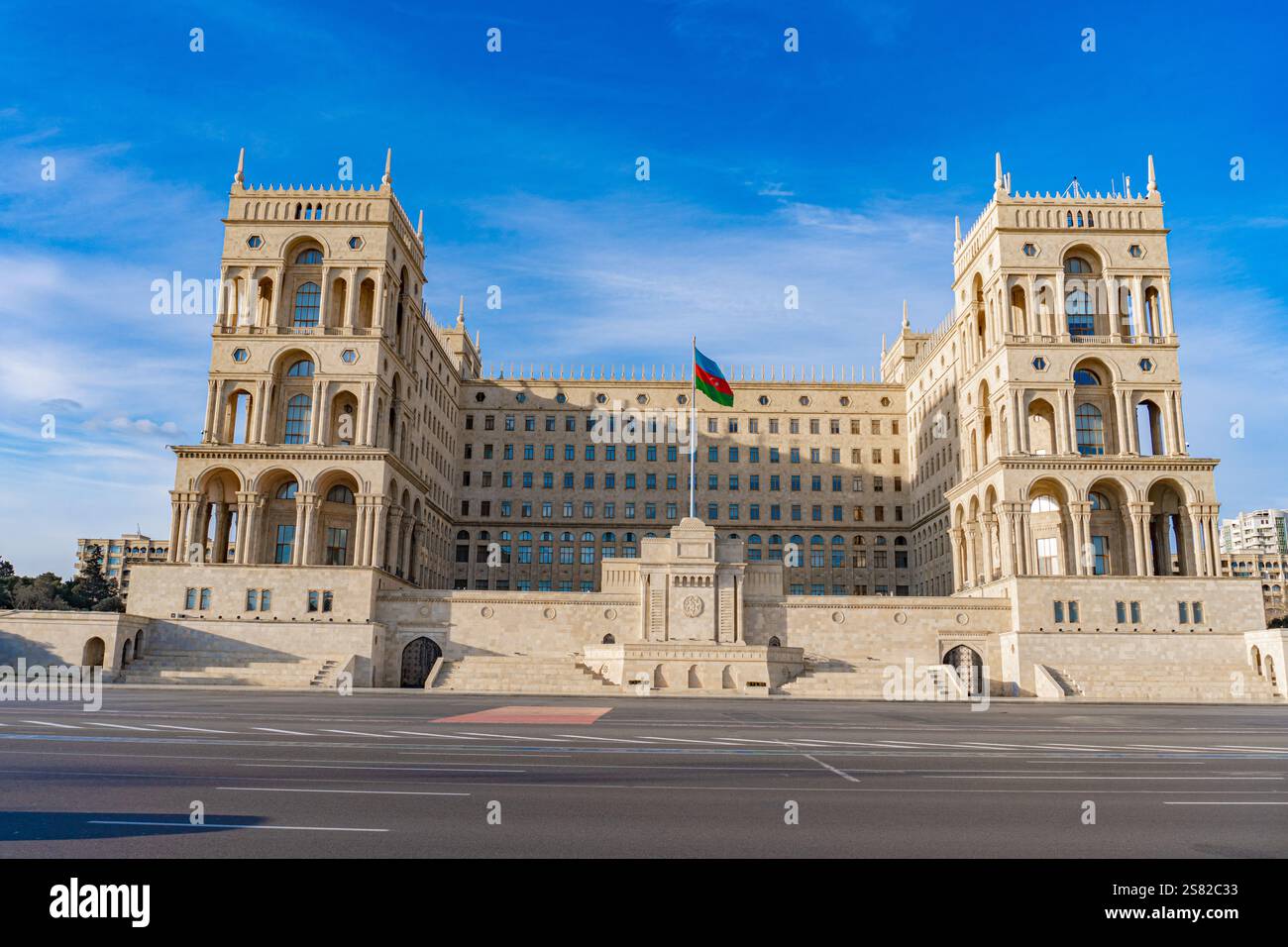The Government House. Baku. Azerbaijan. January, 2025 Stock Photo - Alamy