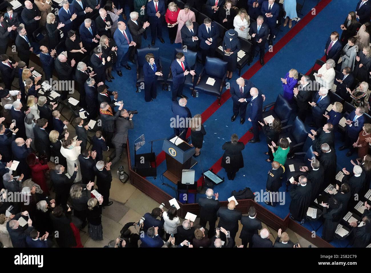 Washington, DC. 20th Jan, 2025. WASHINGTON, DC - JANUARY 20: U.S ...