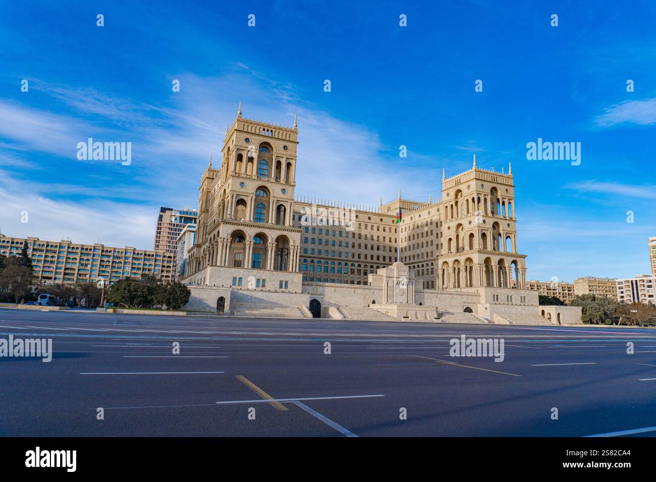 The Government House. Baku. Azerbaijan. January, 2025 Stock Photo - Alamy