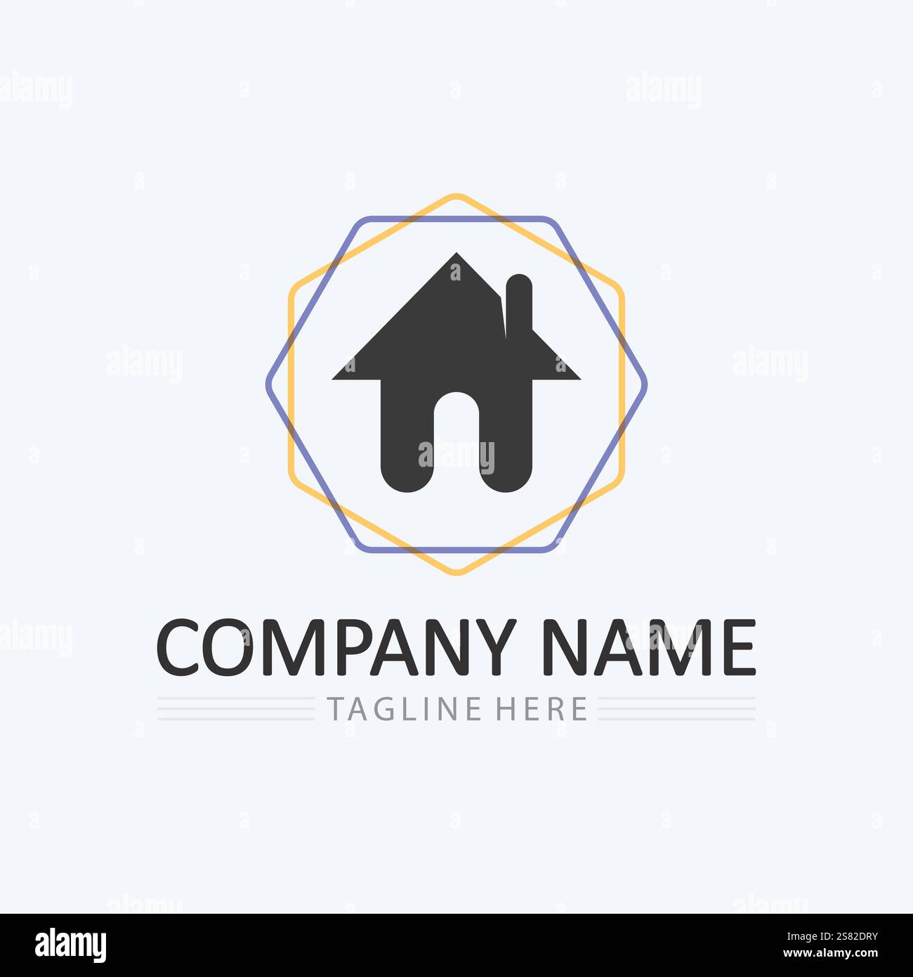 Home logo icon vector illustration design template.Home and house logo ...