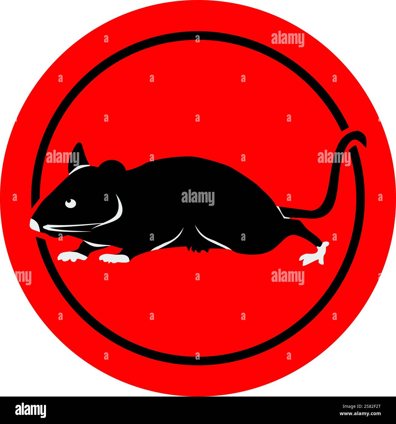 Mouse Chinese Zodiac Sign Stock Vector Image & Art - Alamy