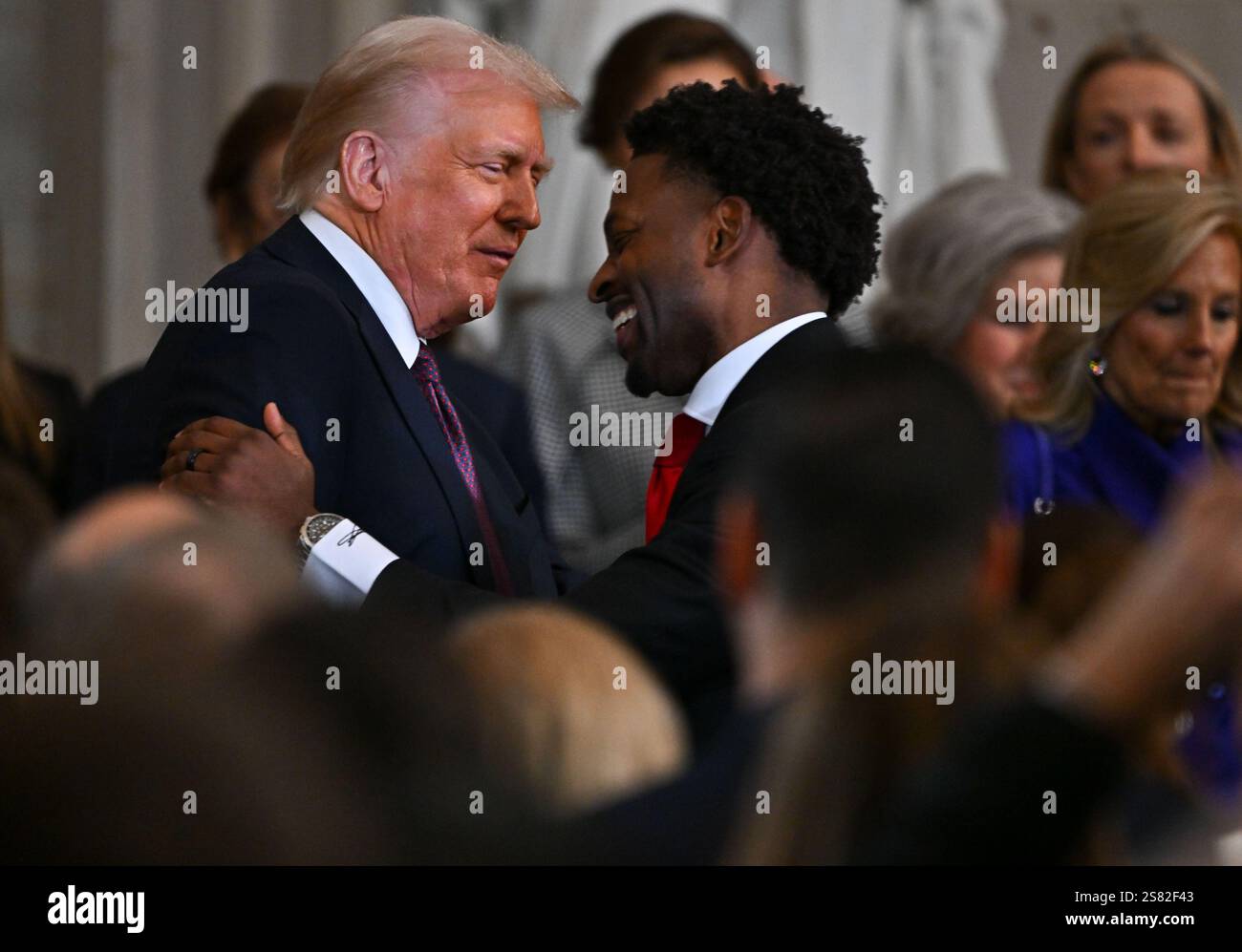 Washington, United States. 20th Jan, 2025. Newly sworn-in President ...