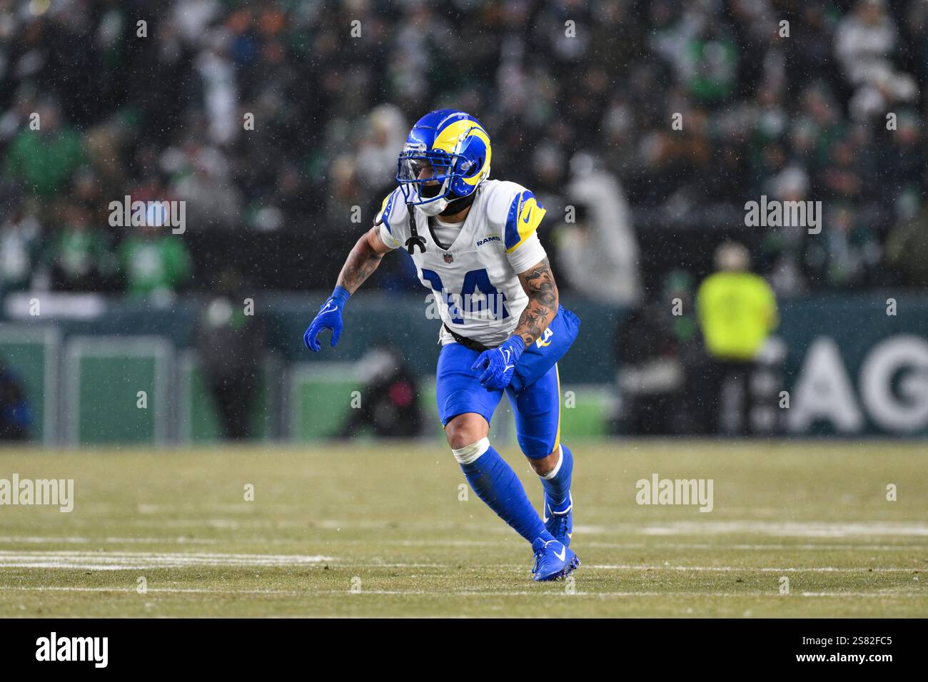 Los Angeles Rams cornerback Cobie Durant (14) in action during the ...