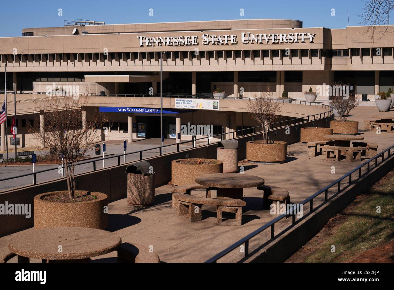 A view of the Tennessee State University Avon Williams Campus is seen ...