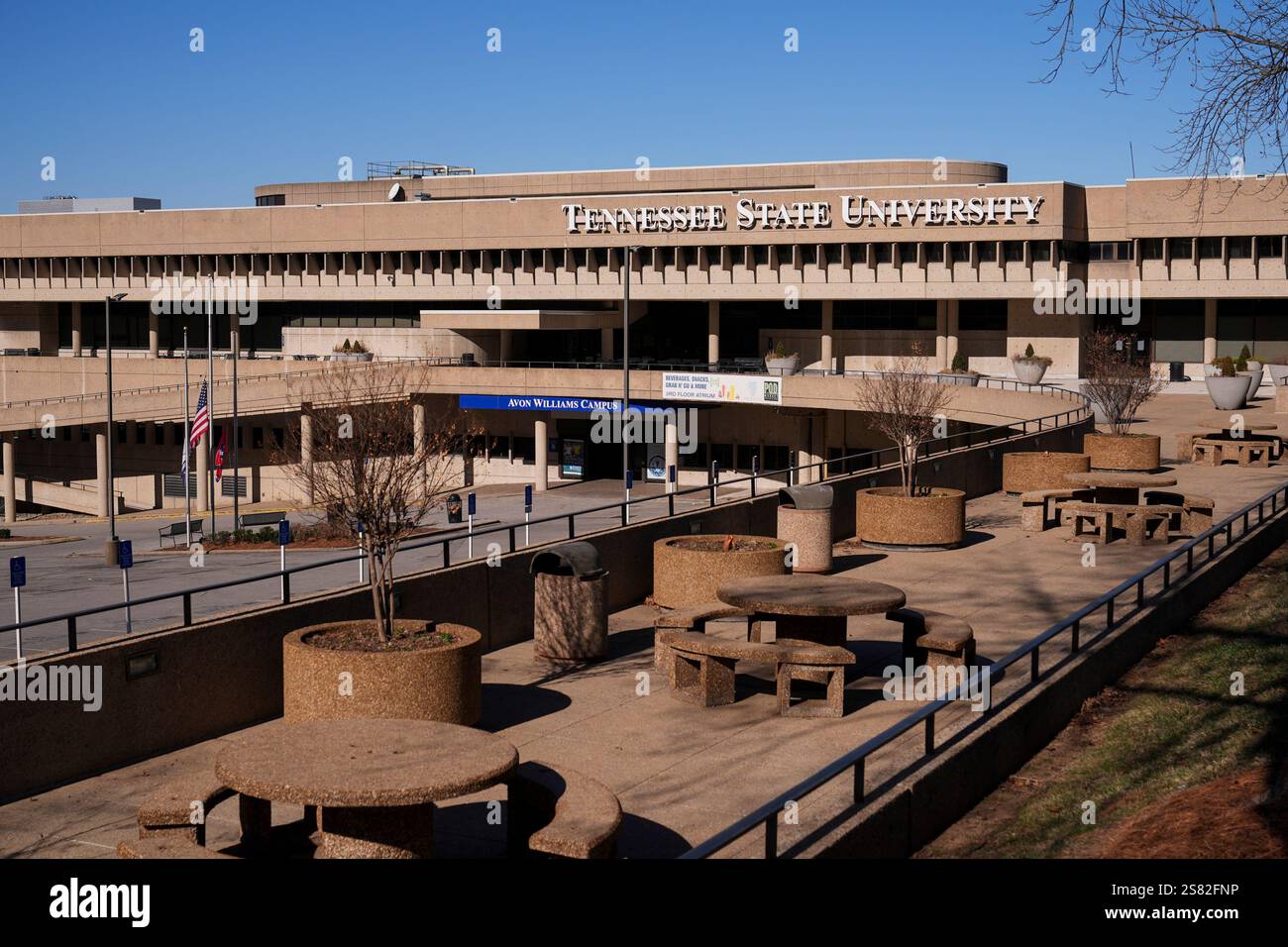 A view of the Tennessee State University Avon Williams Campus is seen ...