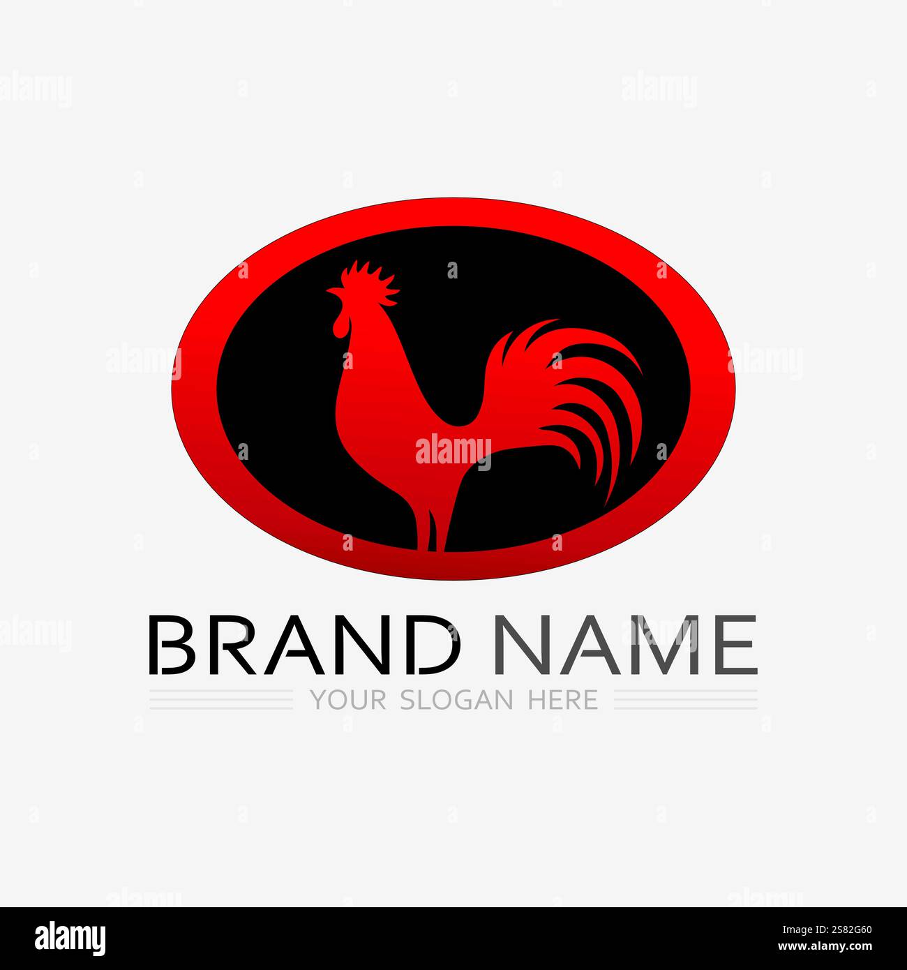 chicken logo rooster and hen logo for poultry farming animal logo ...
