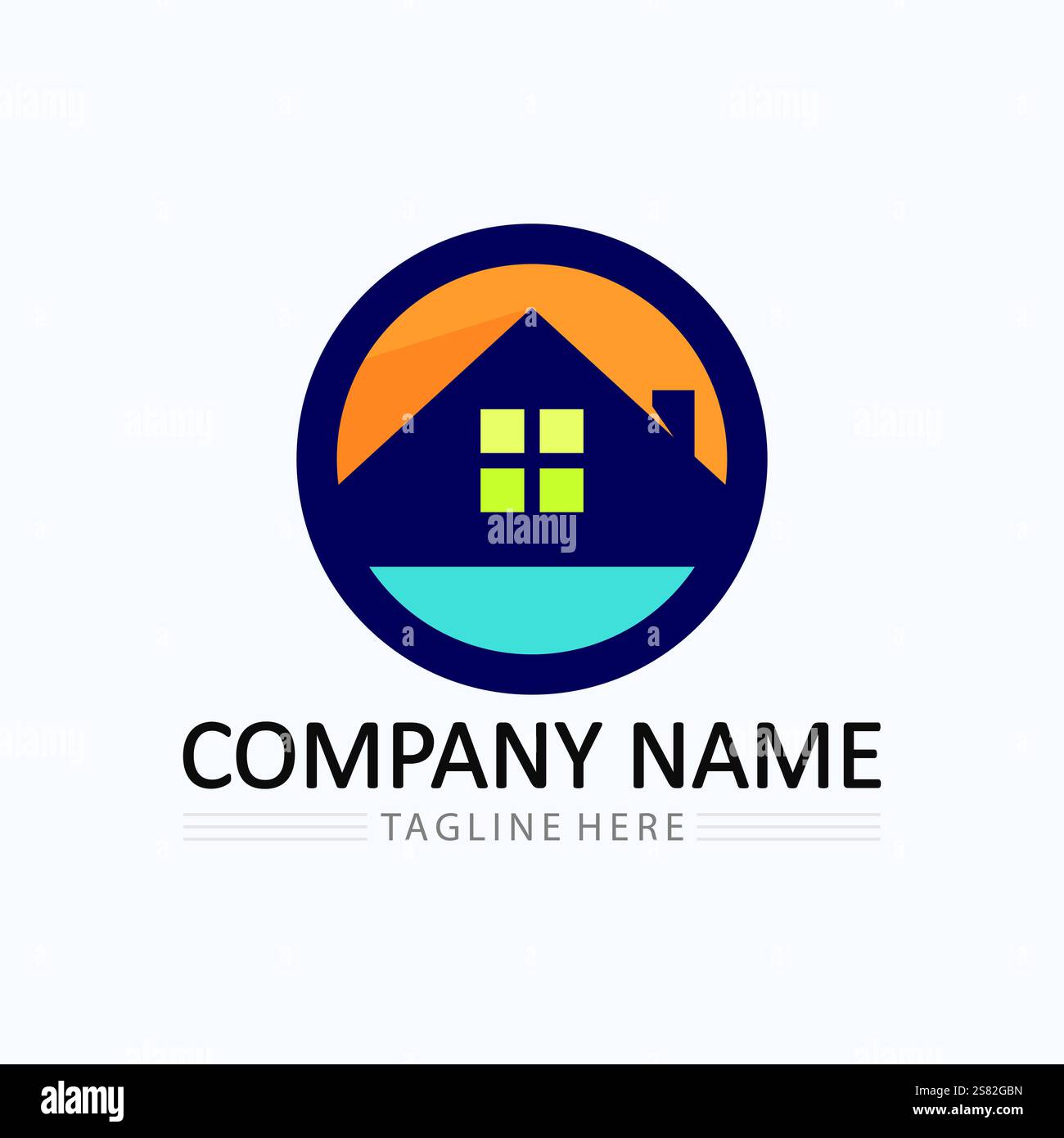 Home logo icon vector illustration design template.Home and house logo ...