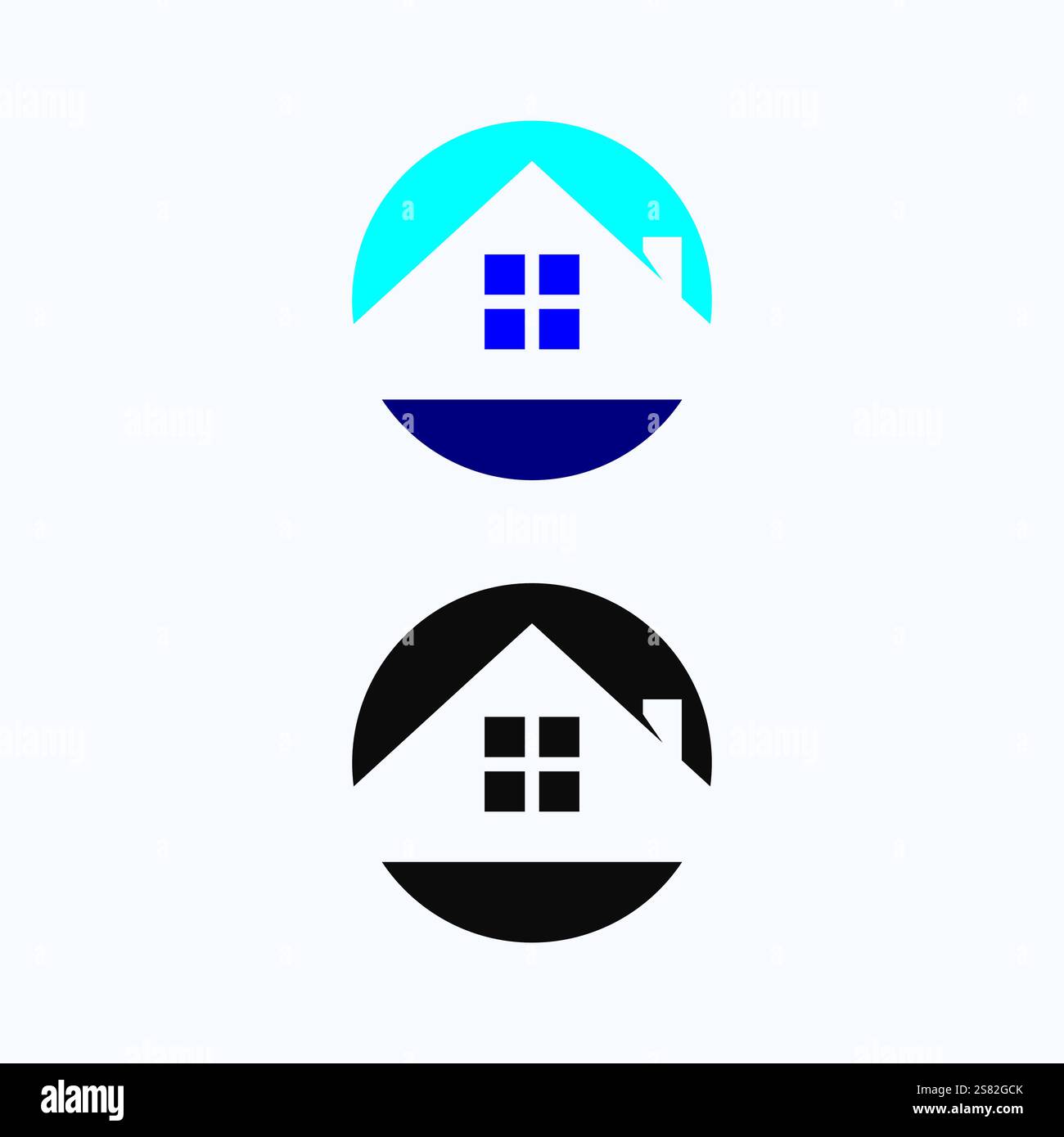 Home logo icon vector illustration design template.Home and house logo ...