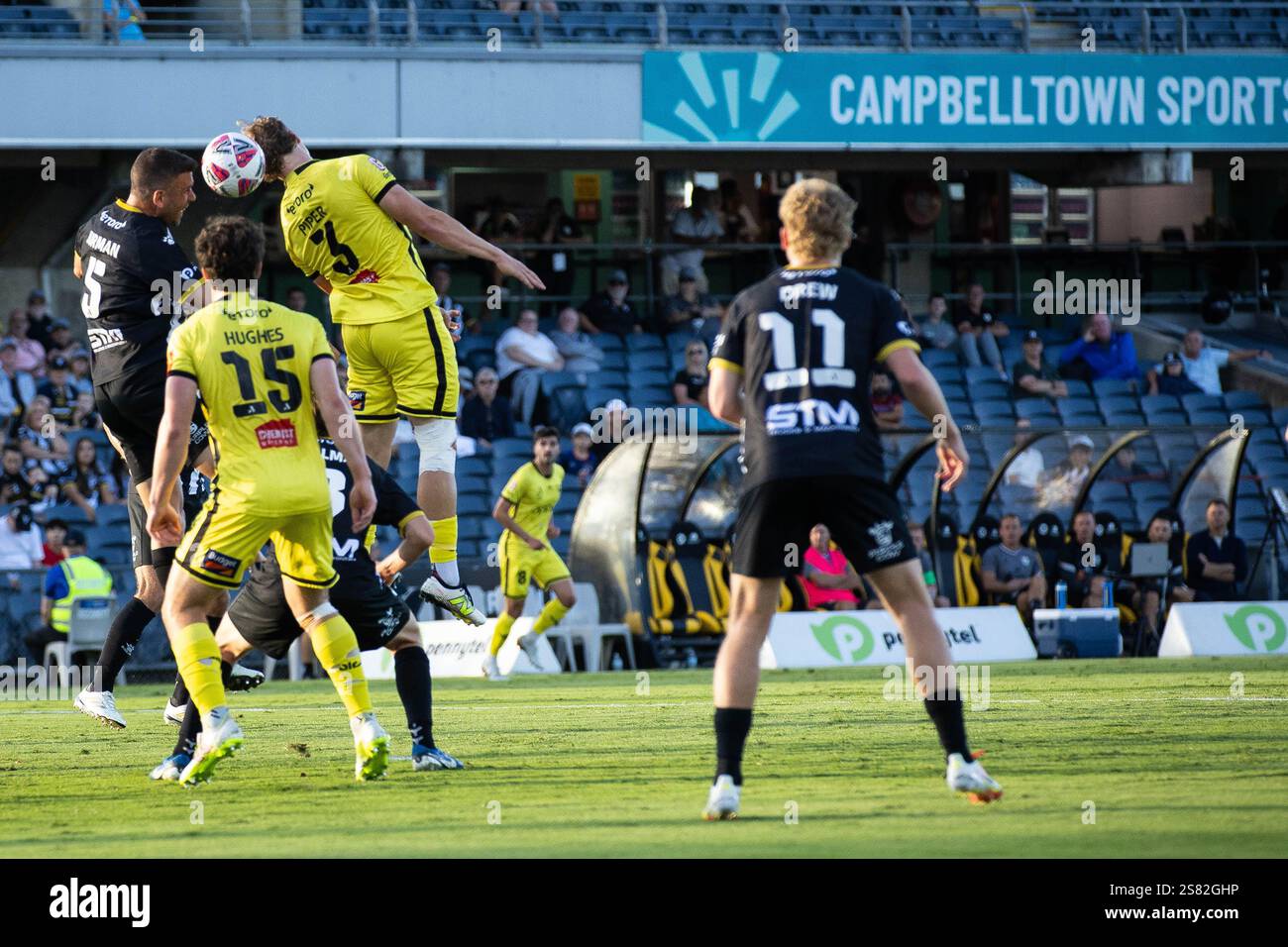 20th January 2025; Campbelltown Stadium, Sydney, NSW, Australia: A ...