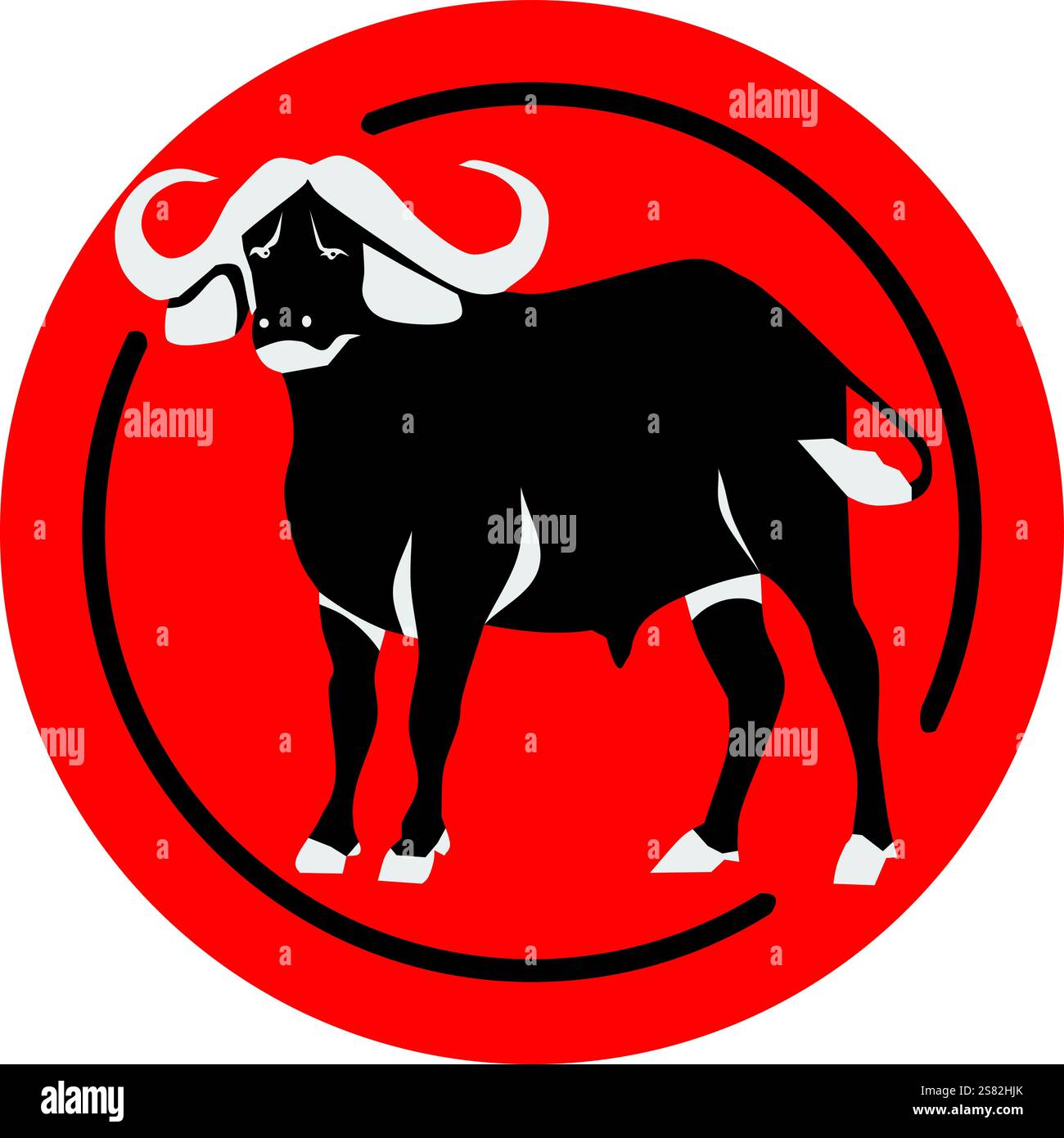 Buffalo people Stock Vector Images - Alamy