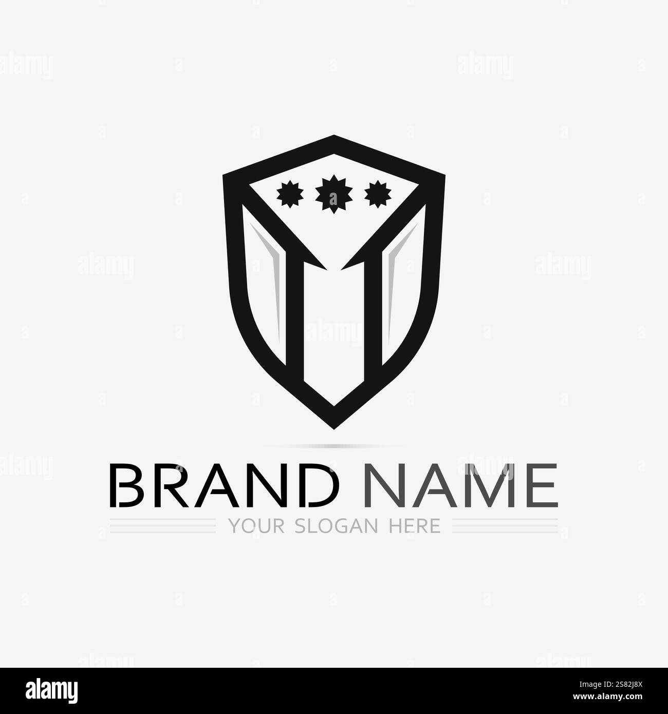shield logo design vector,shield emblem logo template,logosymbol icon ...