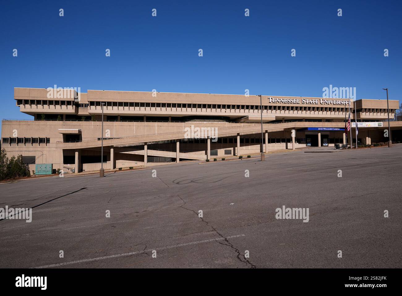 A view of the Tennessee State University Avon Williams Campus is seen ...