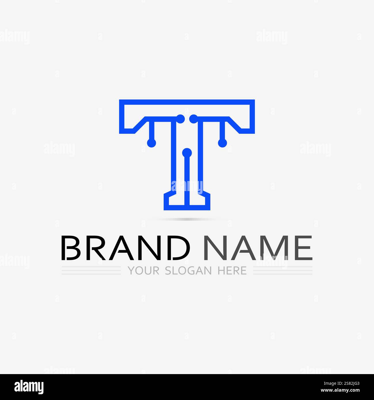 letter T logo image and font T design graphic vector Stock Vector Image ...