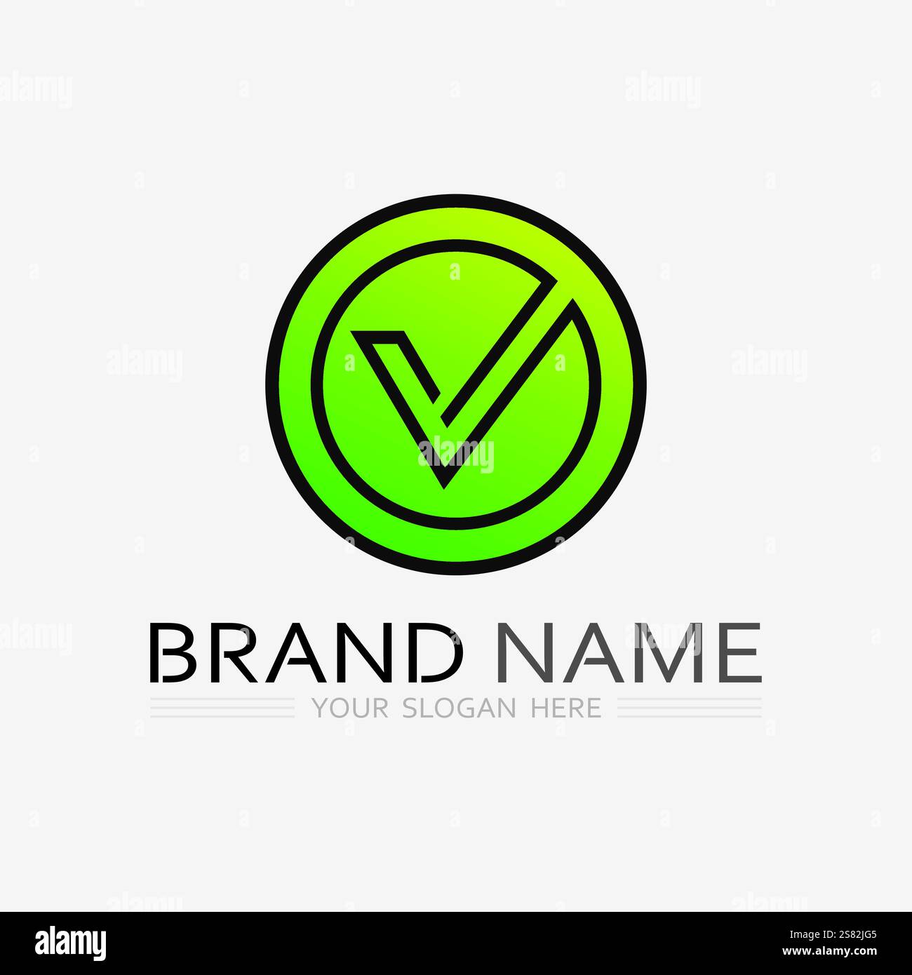 check mark logo icon and symbol checklist design vector Stock Vector ...