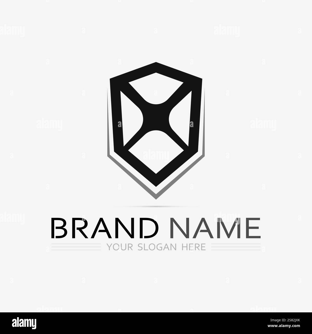 shield logo design vector,shield emblem logo template,logosymbol icon ...