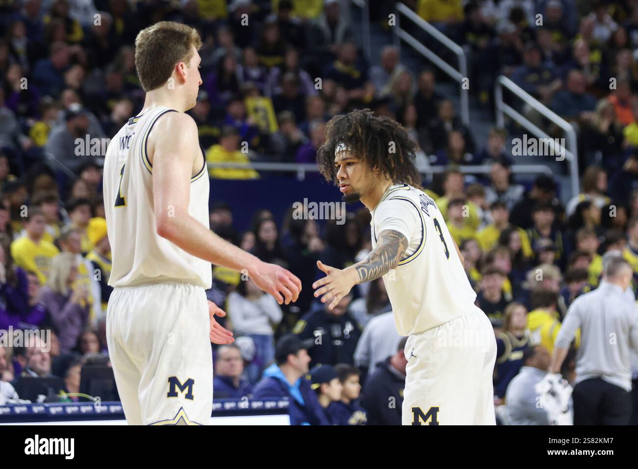 ANN ARBOR, MI - JANUARY 19: Michigan Wolverines guard Tre Donaldson (3 ...