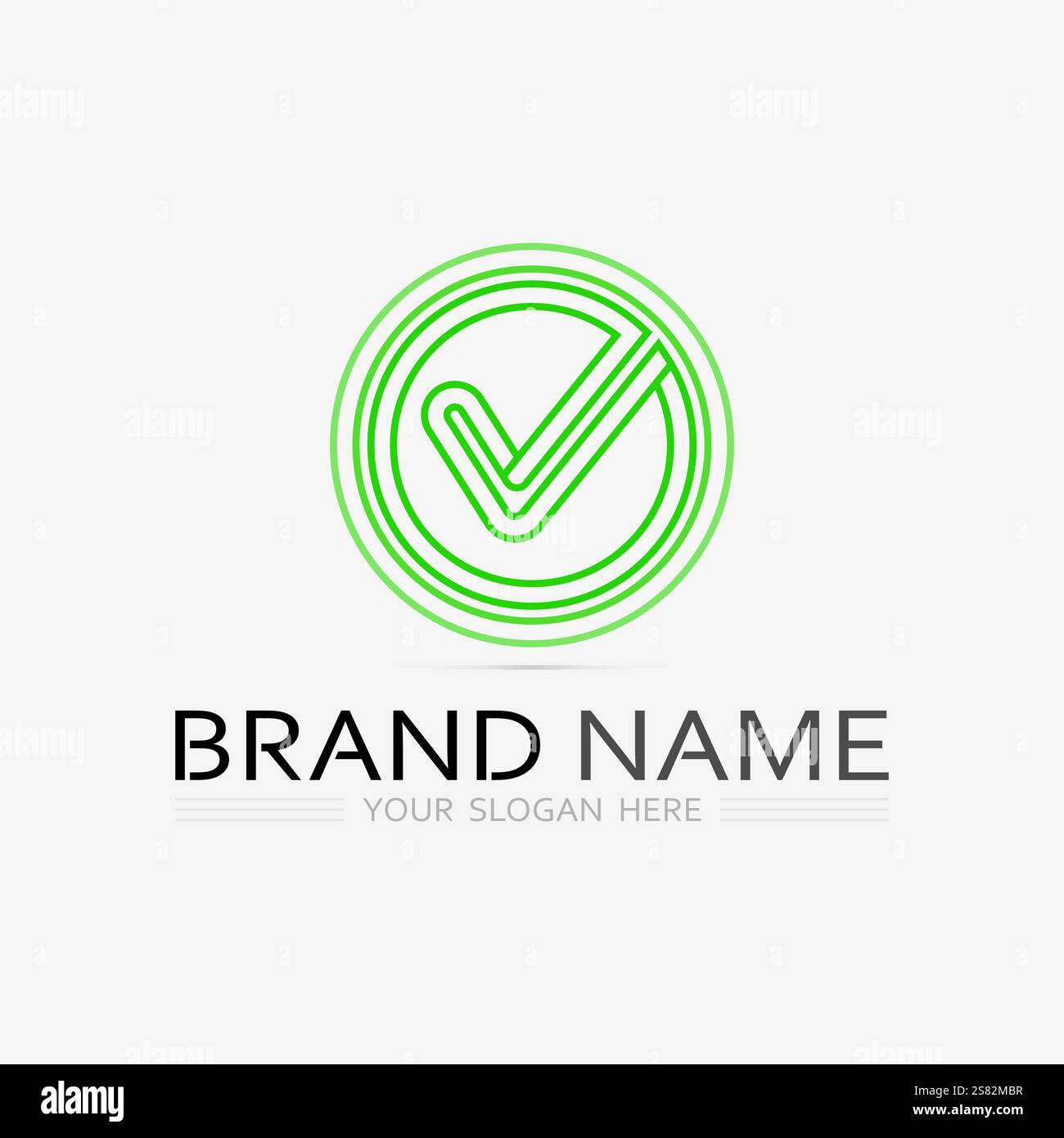 check mark logo icon and symbol checklist design vector Stock Vector ...