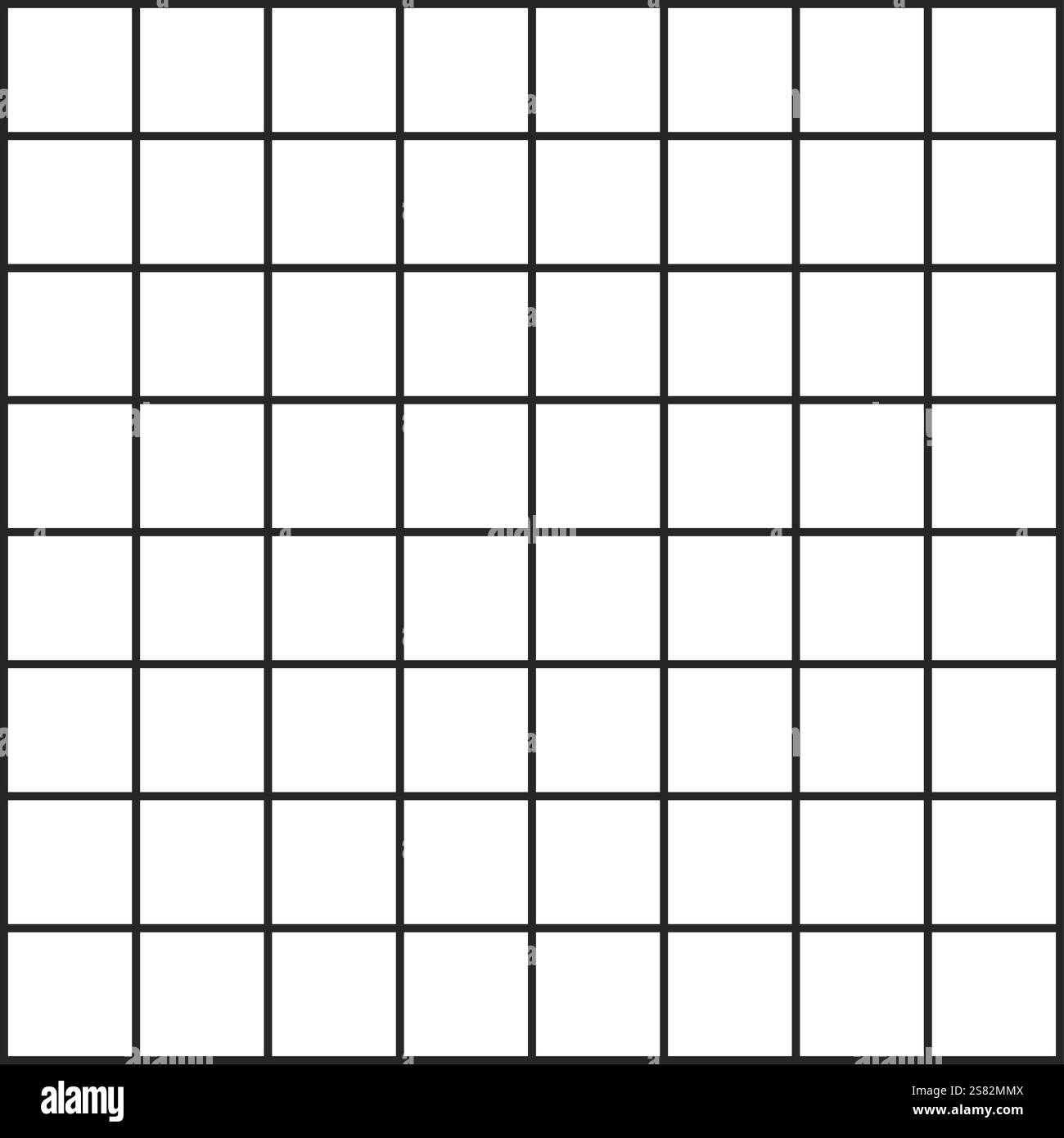 Grid of checkered squares or pixels in repeating vector pattern Stock ...