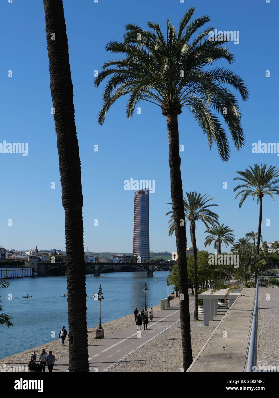 The Torre Sevilla a shopping center in Seville Spain and called ...