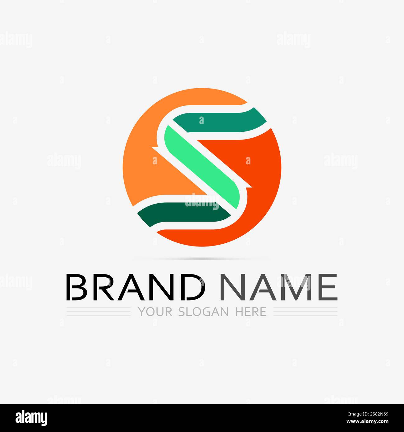 S logo font and S letter logo design vector grahic Stock Vector Image ...
