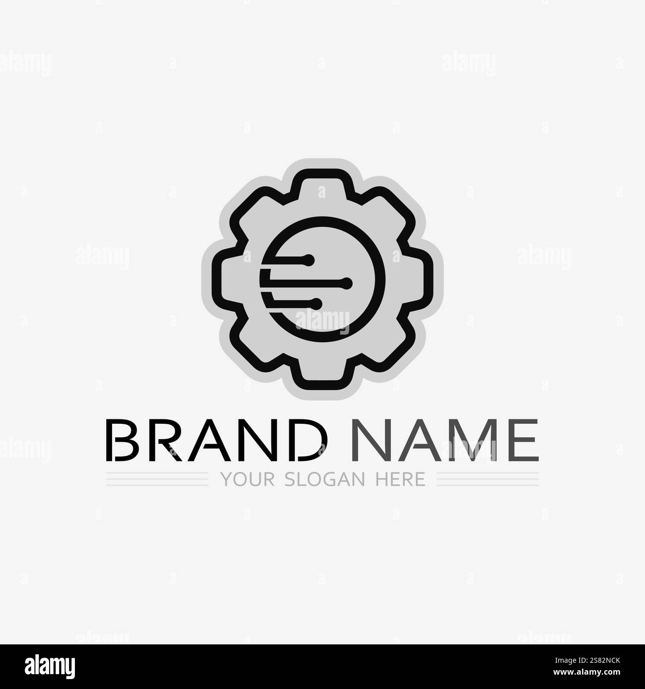 machine engine and heavy equipment logos design icon sign vector ...