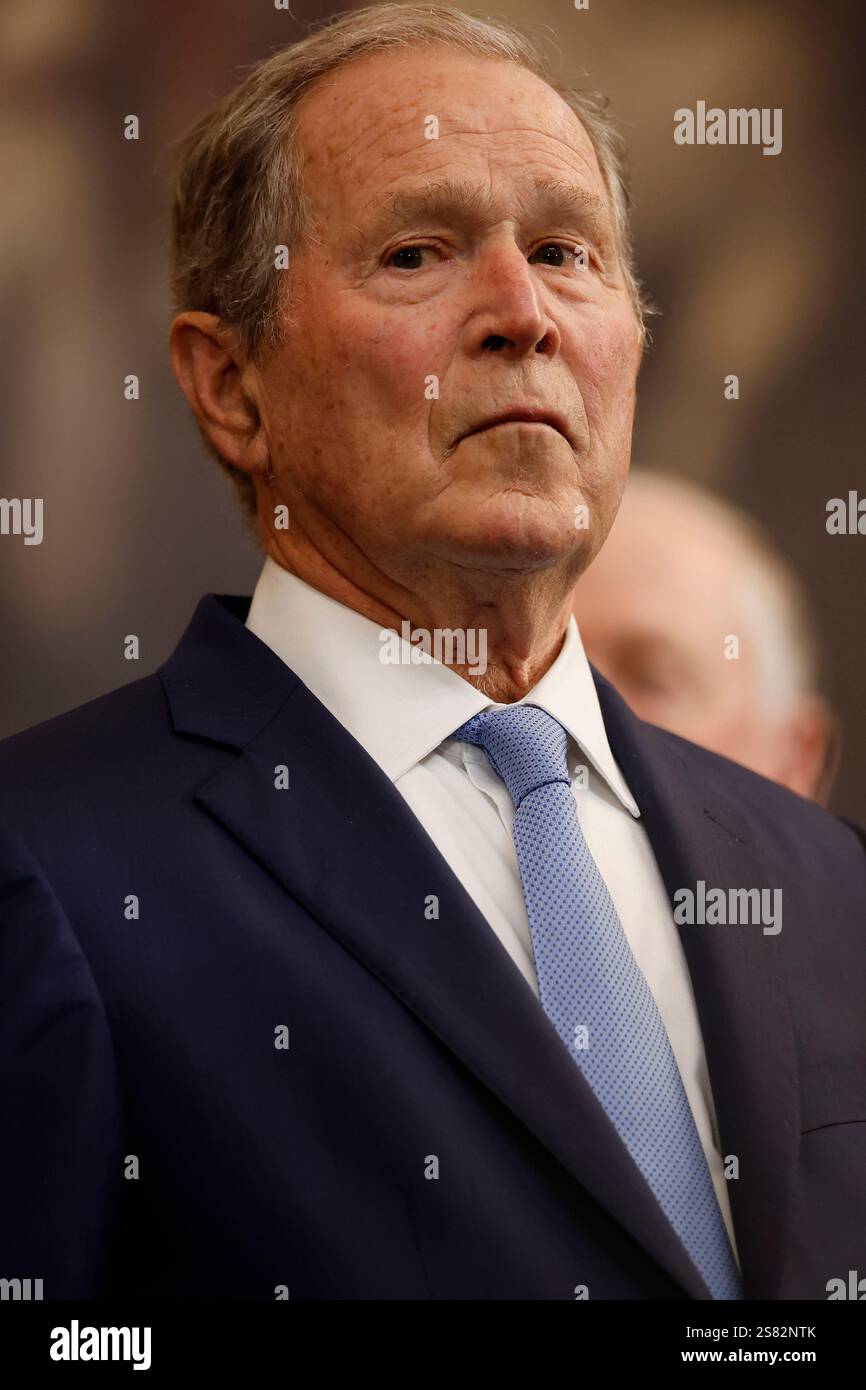 Washington, United States. 20th Jan, 2025. Former President George W ...