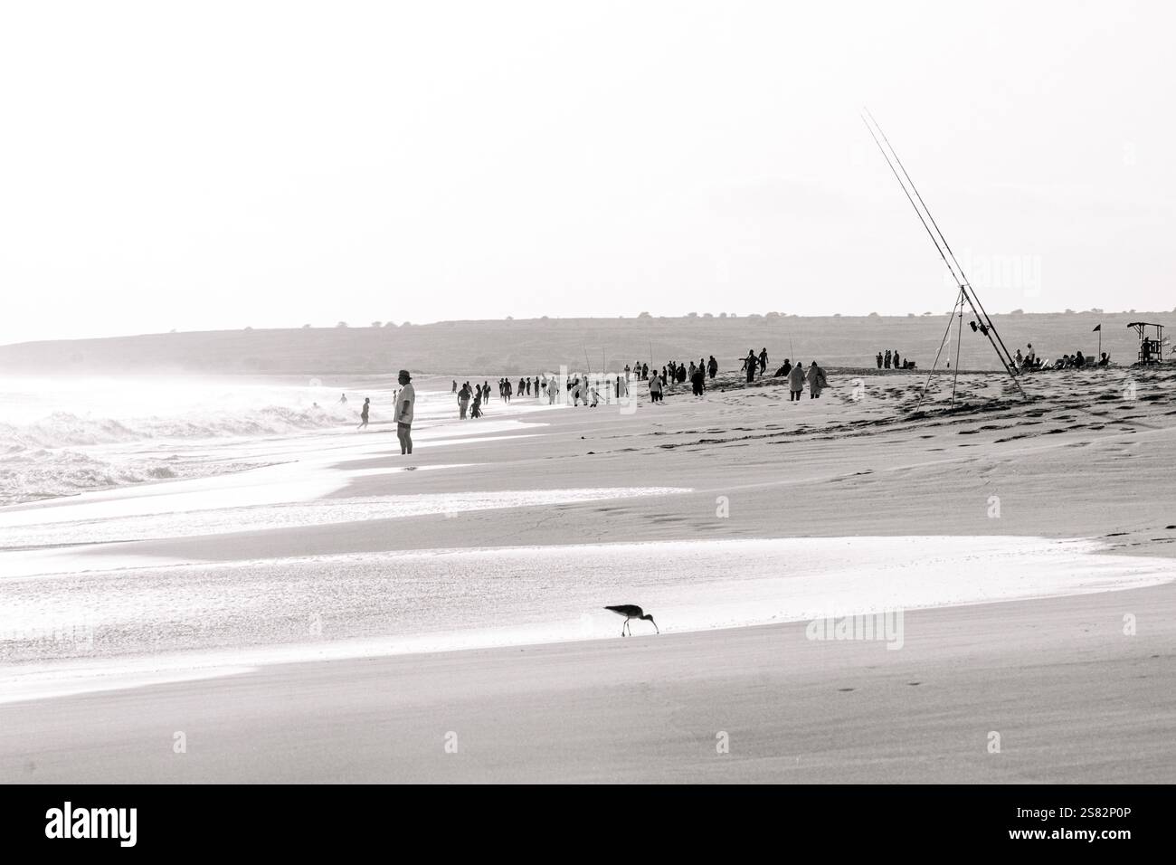 Ghosts on the beach 2 Stock Photo - Alamy